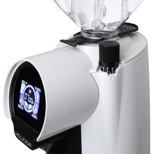 Eureka Helios 75 240V On Demand Grinder - White | The Espresso Shop